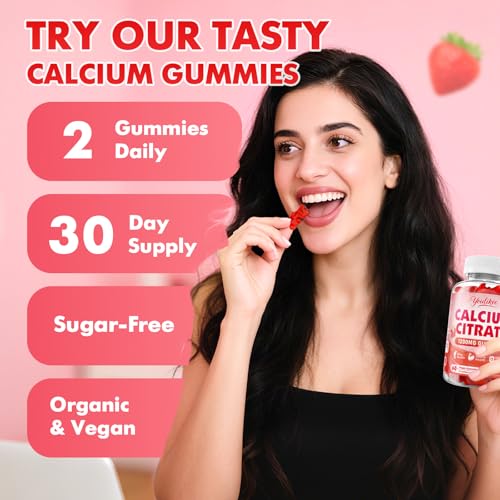 120 count calcium gummies for convenience