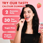 120 count calcium gummies for convenience