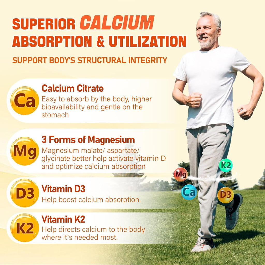 120 count calcium gummies for daily health