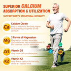 120 count calcium gummies for daily health