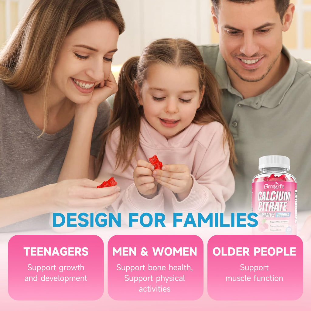 120 count calcium gummies for long-lasting supply