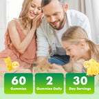 120 count calcium gummies for long-lasting supply
