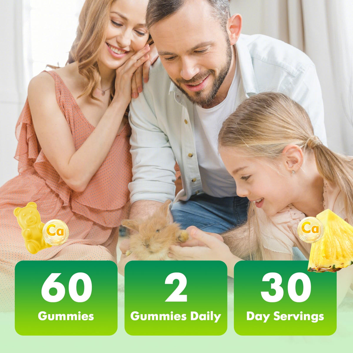 120 count calcium gummies for long-lasting supply
