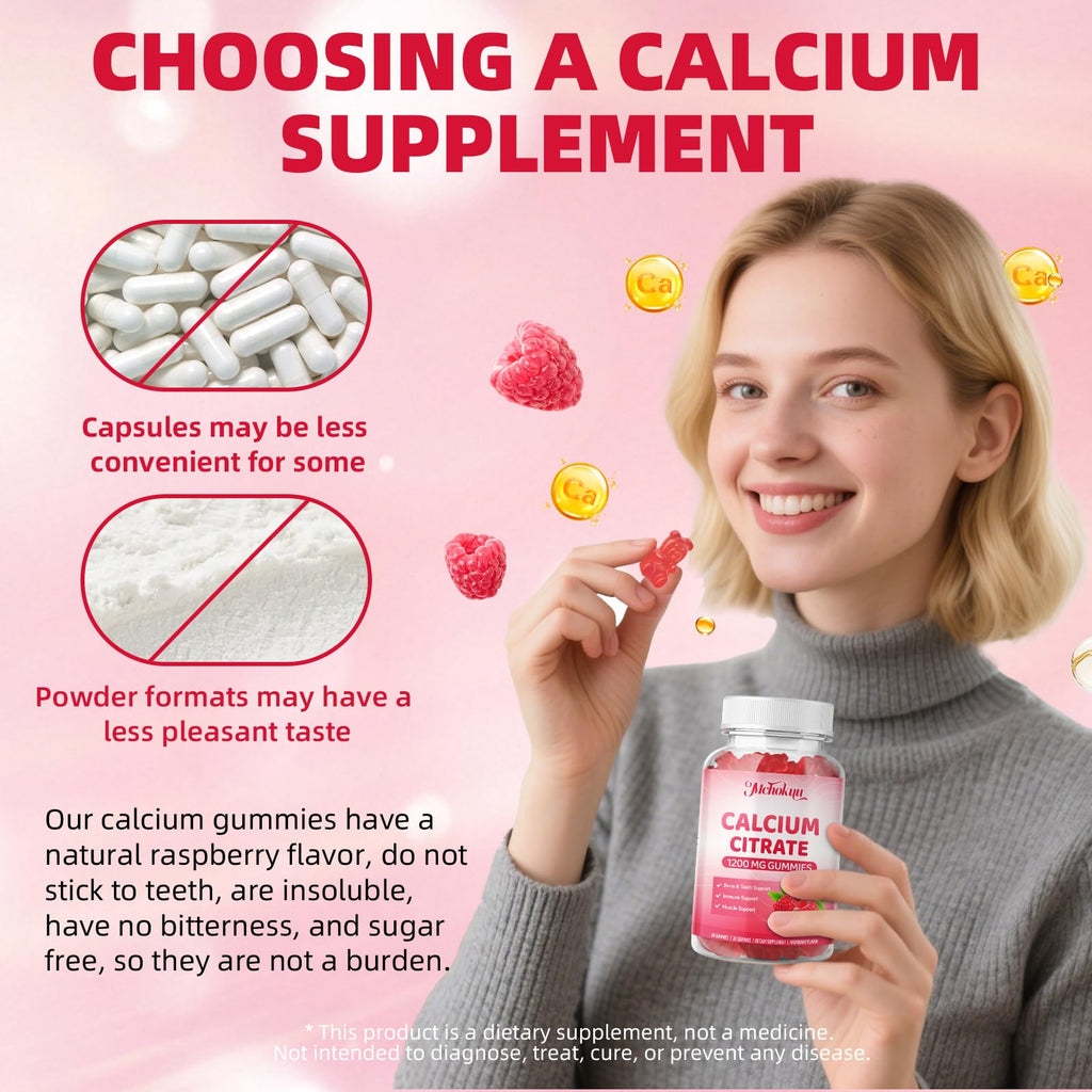 120 count calcium gummies for long-lasting supply