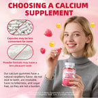 120 count calcium gummies for long-lasting supply