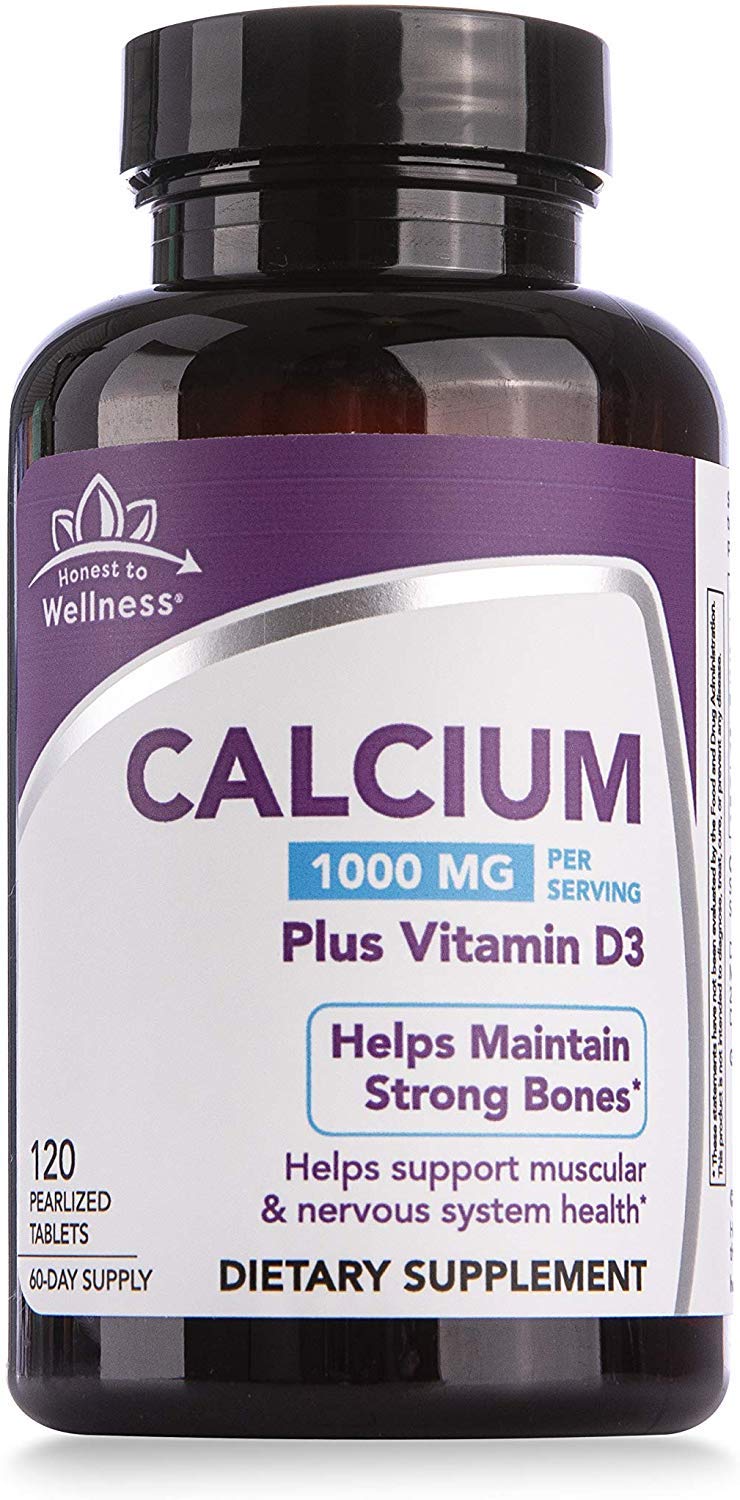 120 count calcium tablets for daily use