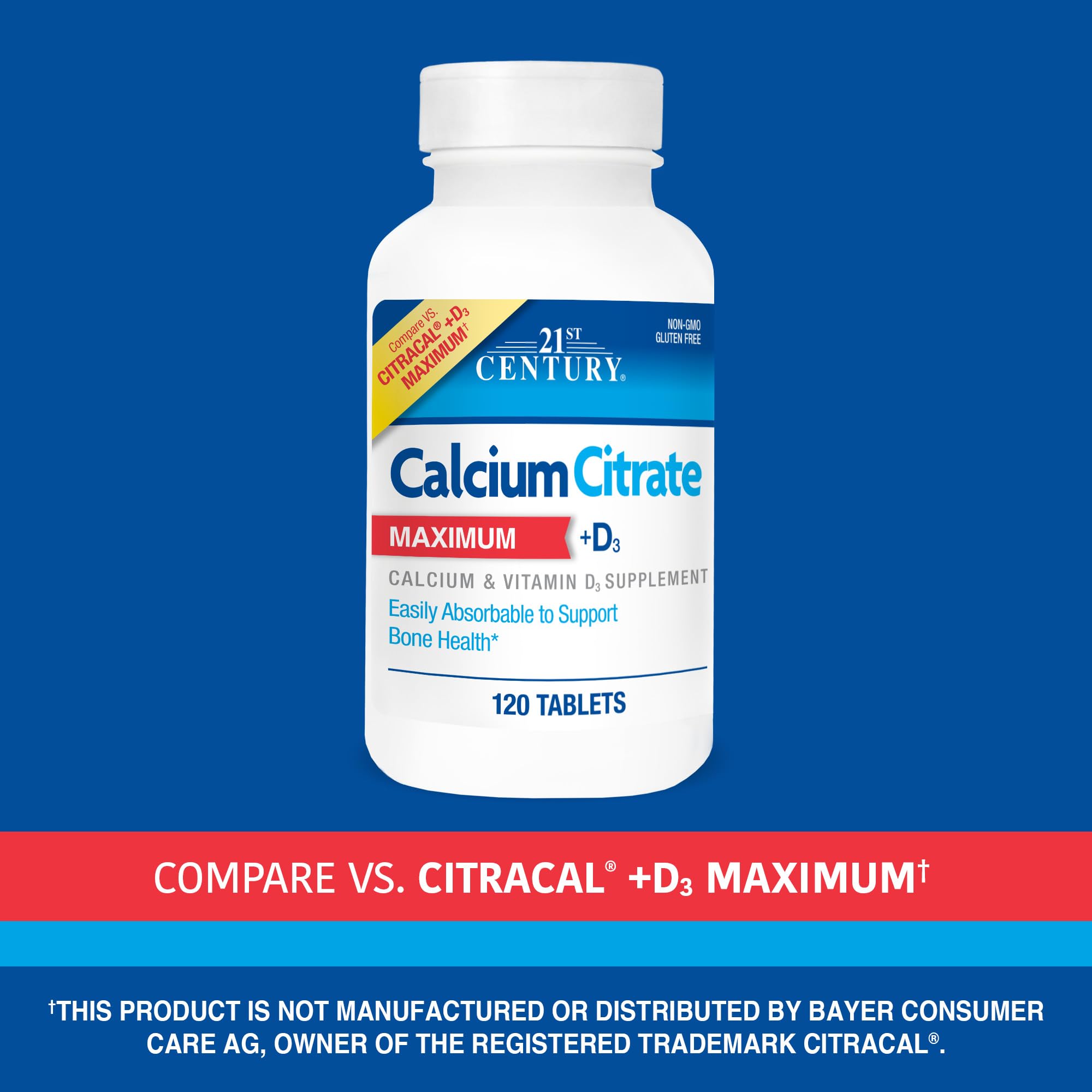 120 count calcium tablets