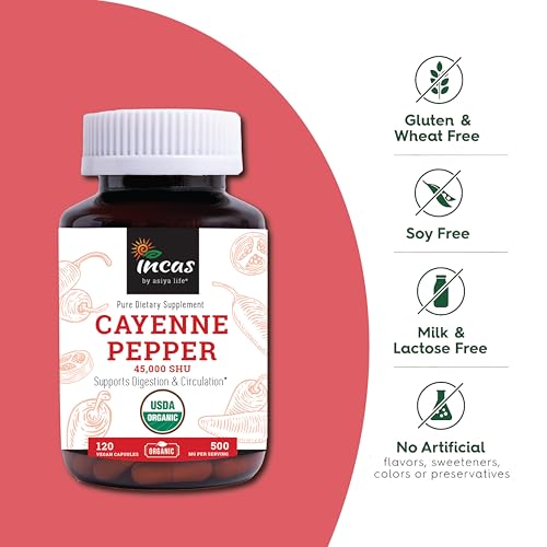 120 count cayenne capsules for wellness