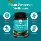 120 count chlorophyll capsules for wellness