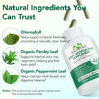 120 count chlorophyll for fresh breath