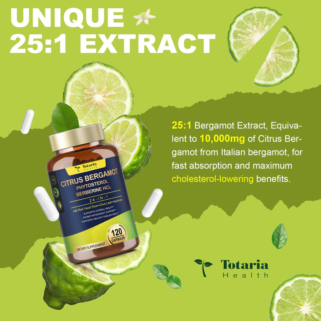 120 count Citrus Bergamot capsules