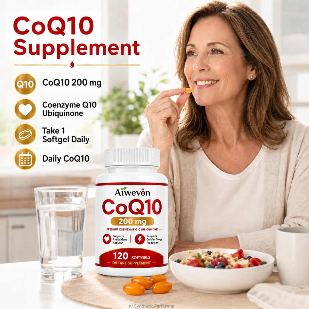 120 count CoQ10 for daily wellness