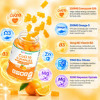 120 count CoQ10 gummies for daily support