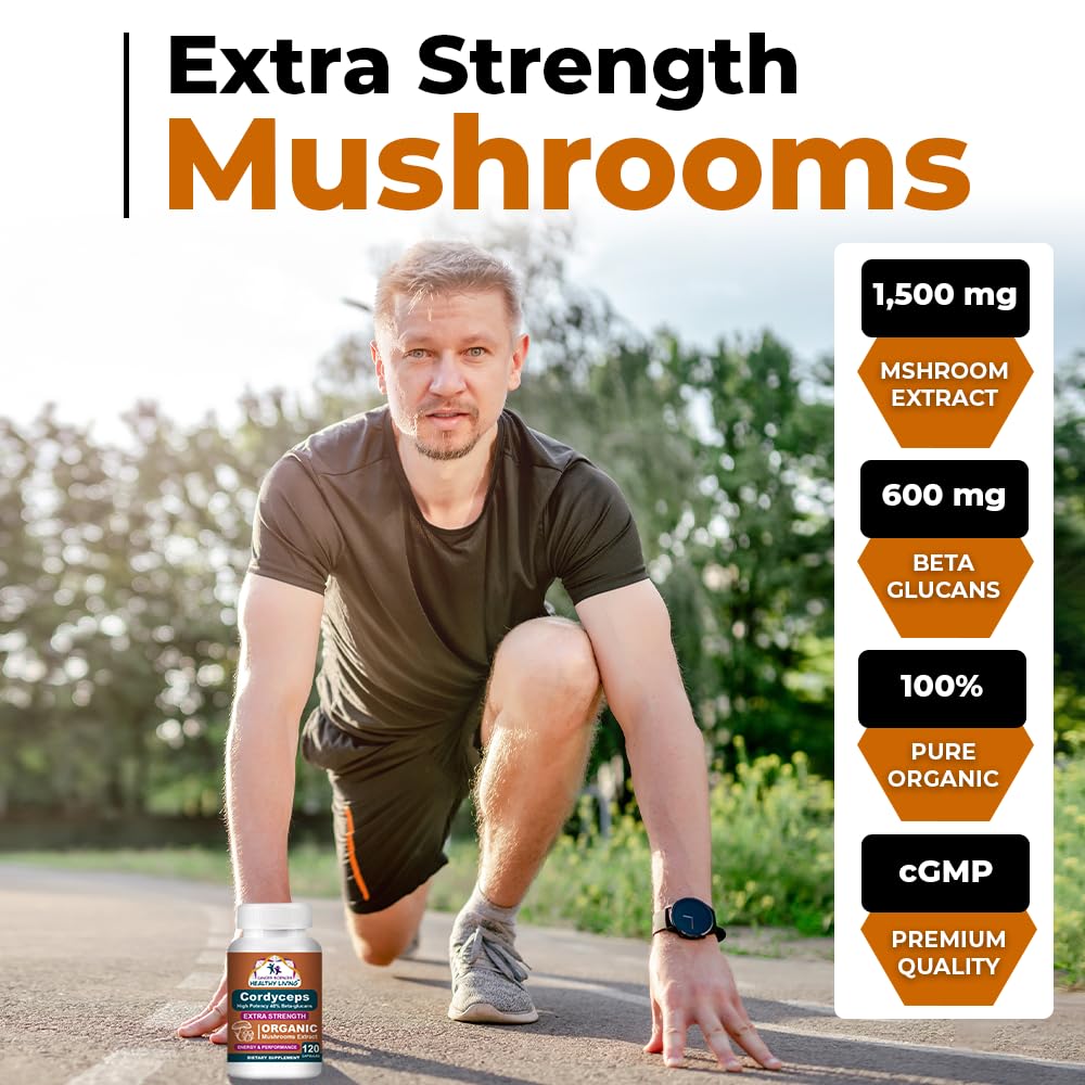 120 count cordyceps capsules