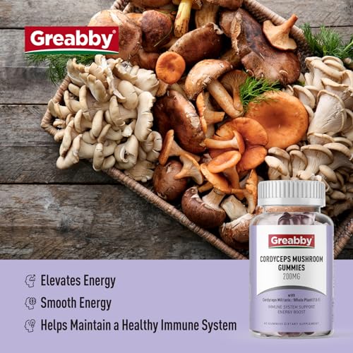 120 count Cordyceps mushroom gummies
