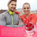 120 count cranberry gummies for daily use