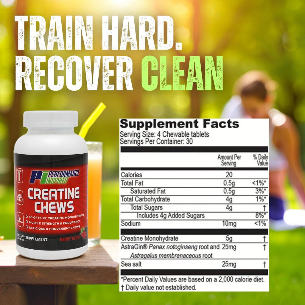 120 count creatine chew pack