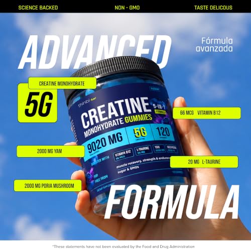 120 count creatine gummies for athletes
