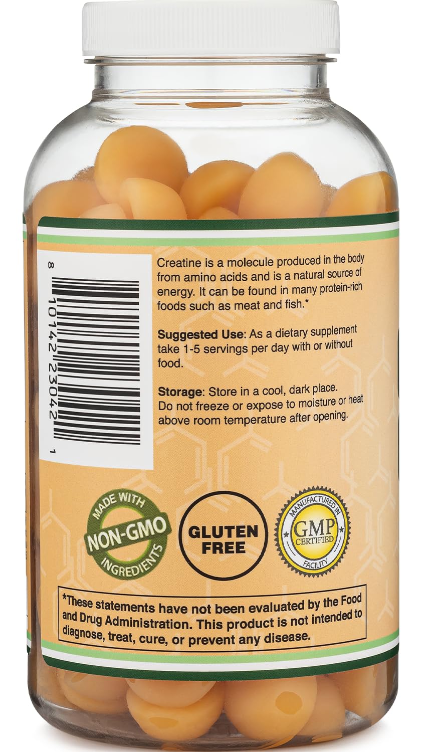 120 count creatine gummies for performance