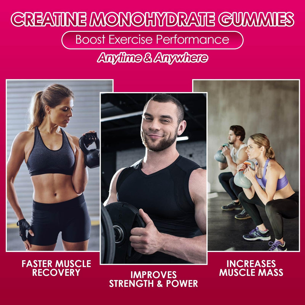 120 count creatine gummies for performance
