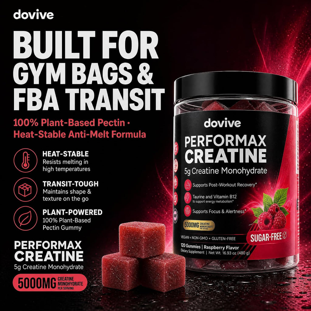 120 count creatine gummy jar