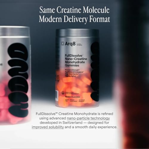 120 count creatine gummy jar