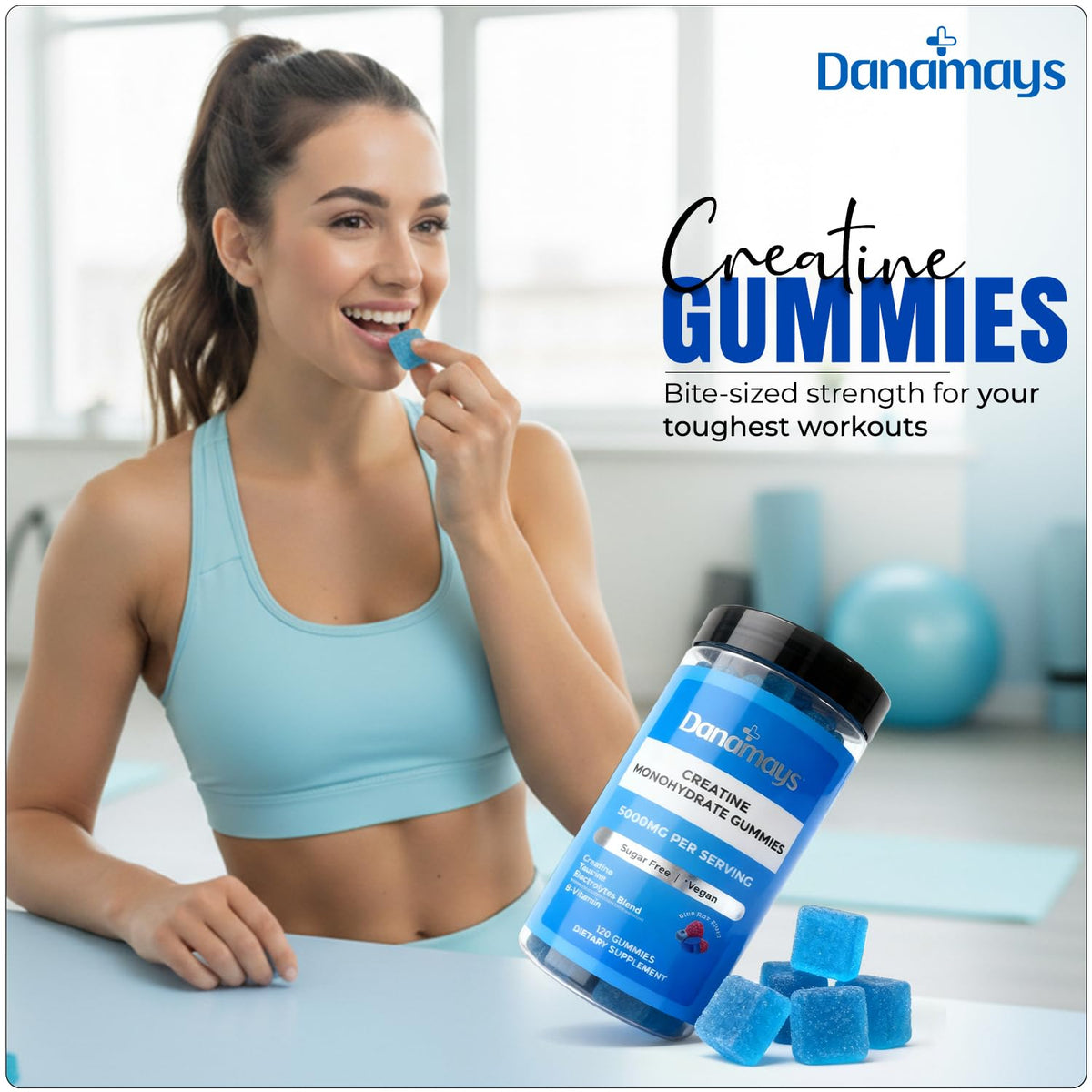 120 count creatine gummy snacks