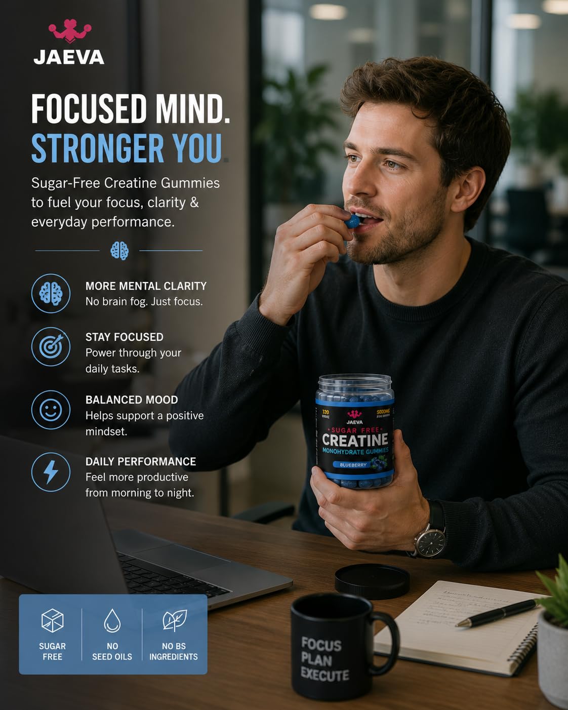 120 count creatine monohydrate gummies
