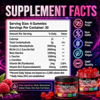 120 count creatine monohydrate gummies
