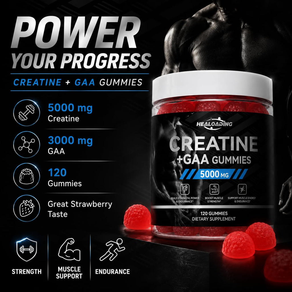 120 count creatine monohydrate gummies