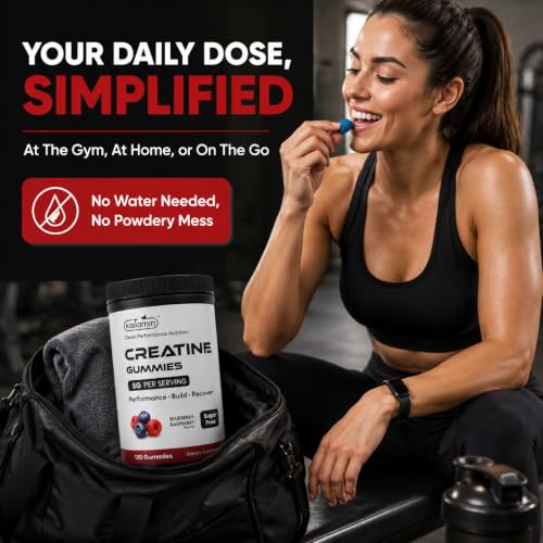120 count creatine monohydrate gummies