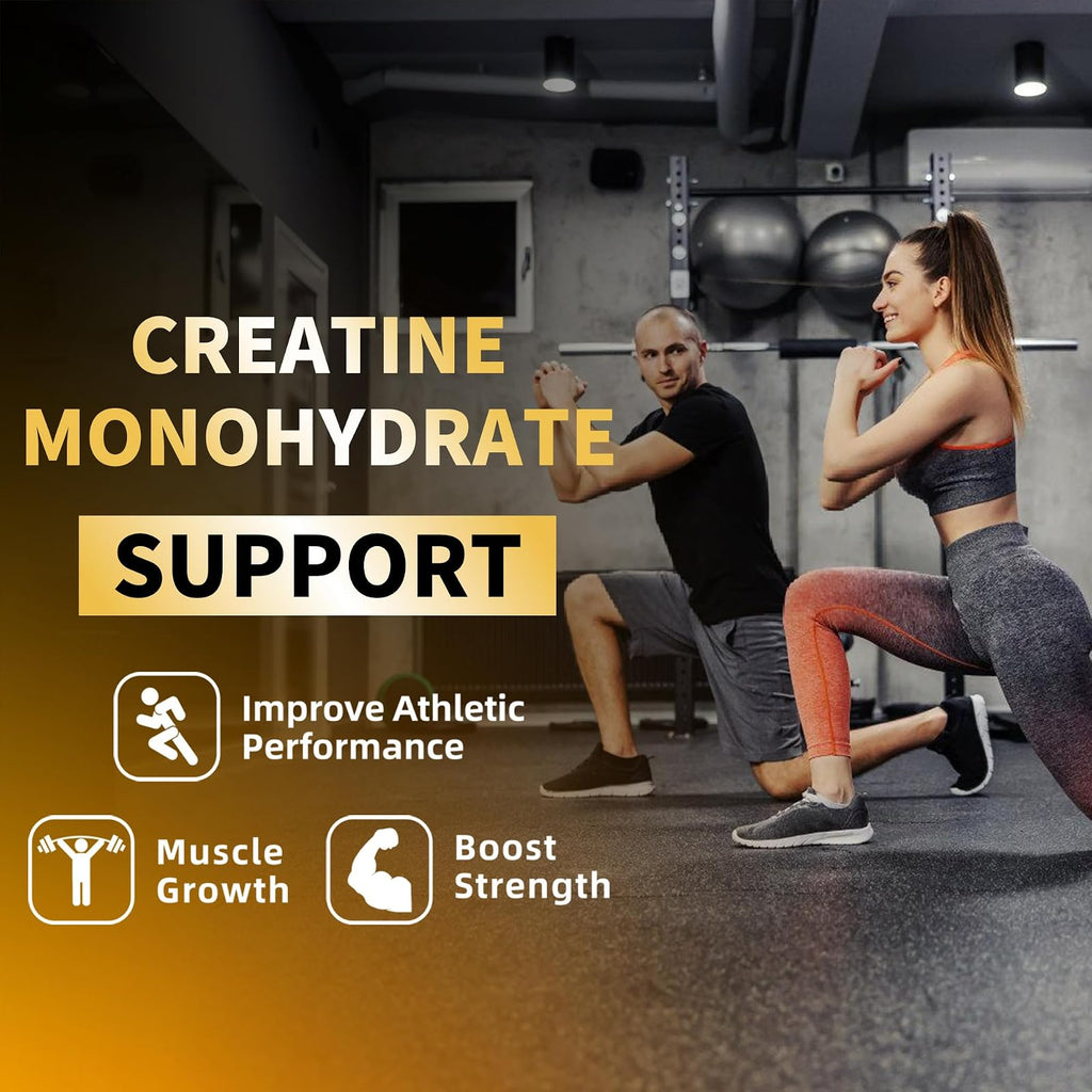 120 count creatine monohydrate supplement