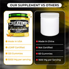 120 count creatine supplement
