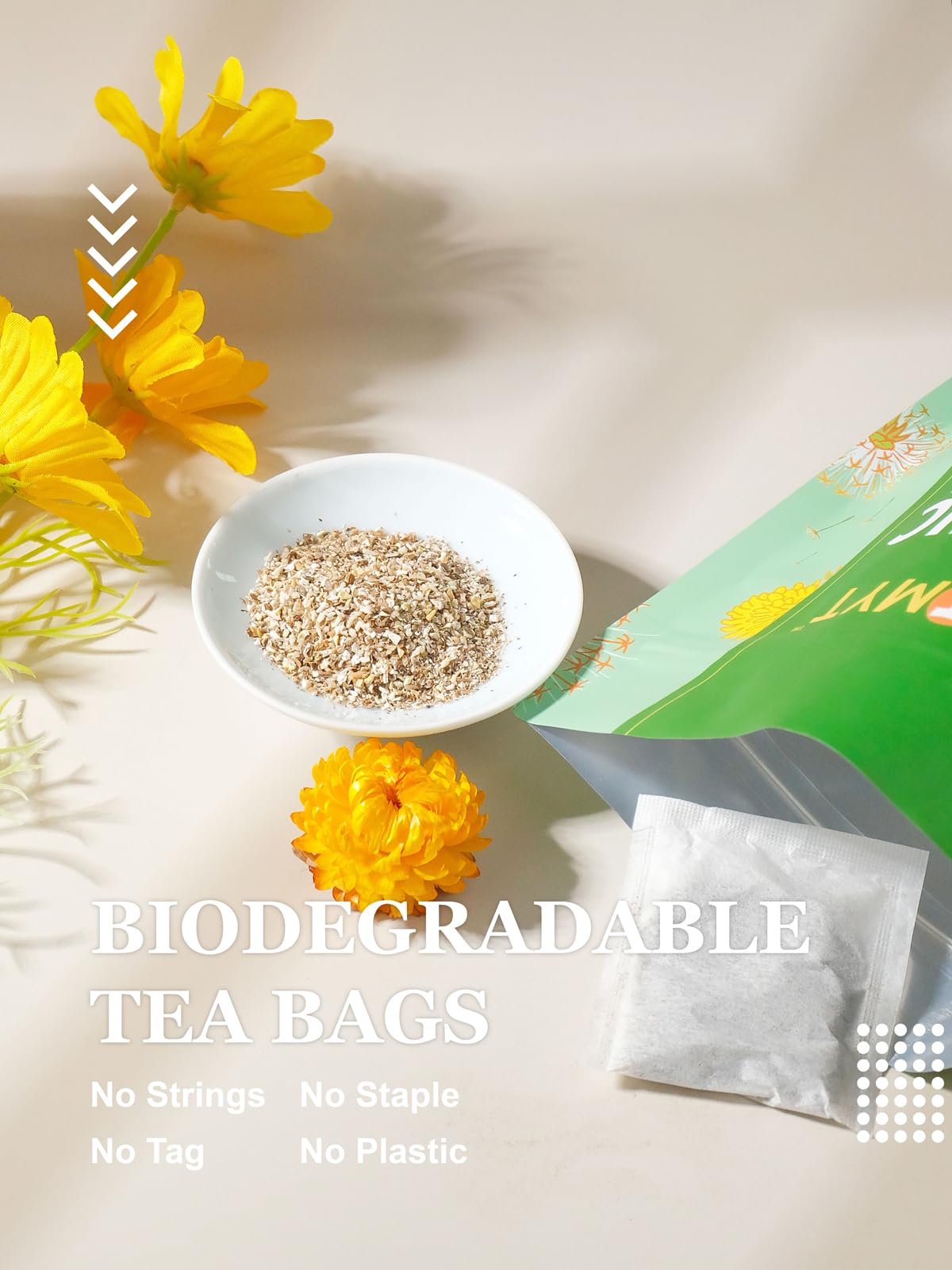 120 count dandelion tea bags