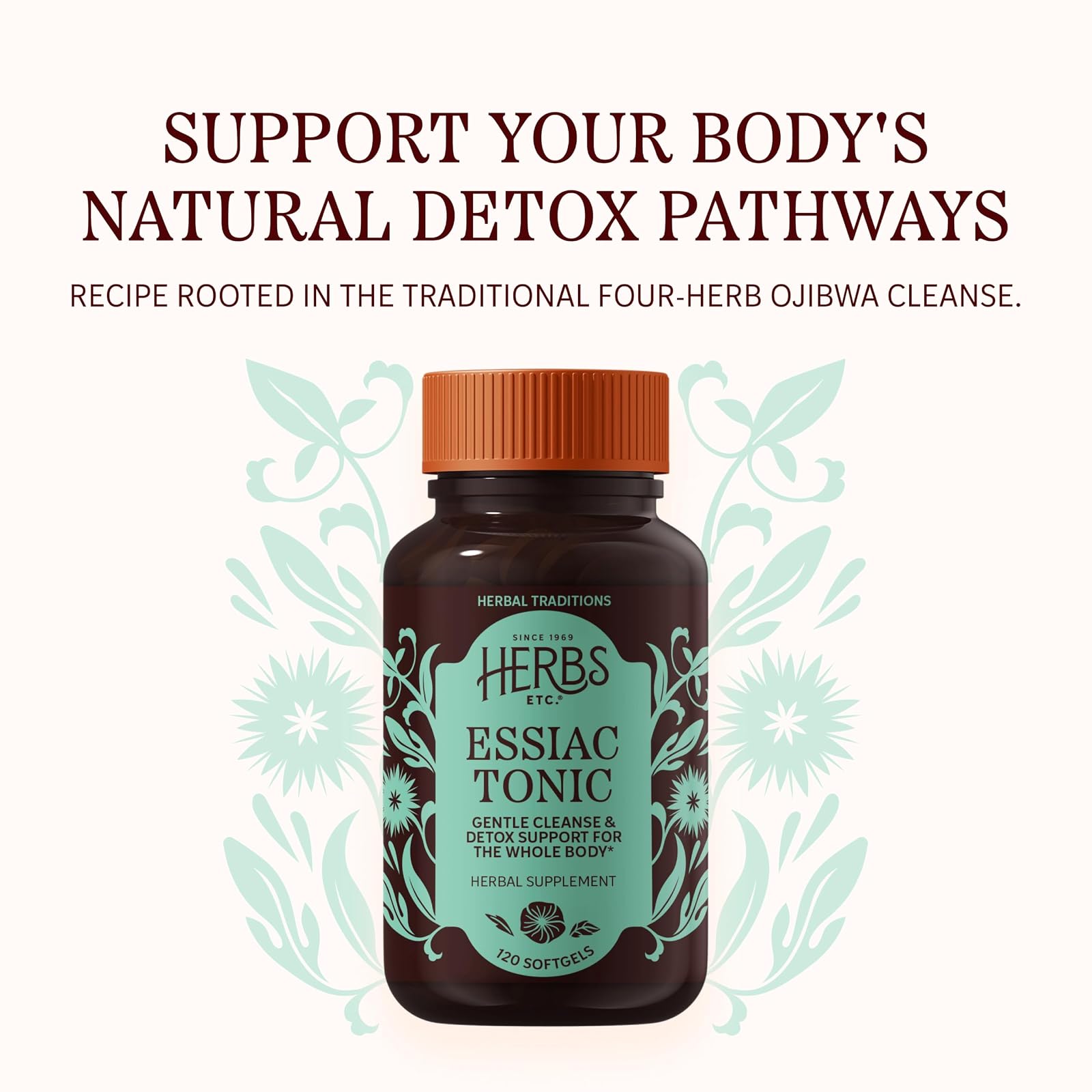 120 count detox tea softgels