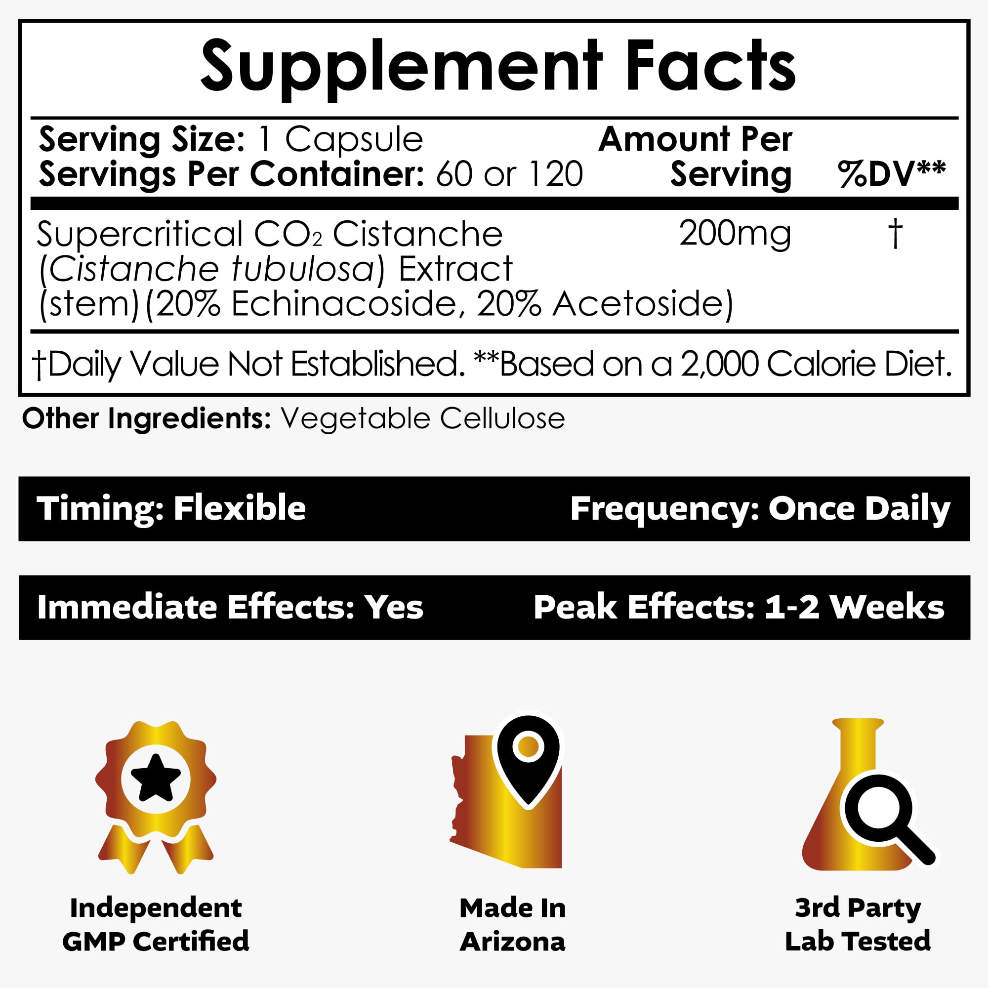 120 count echinacea herbal supplement