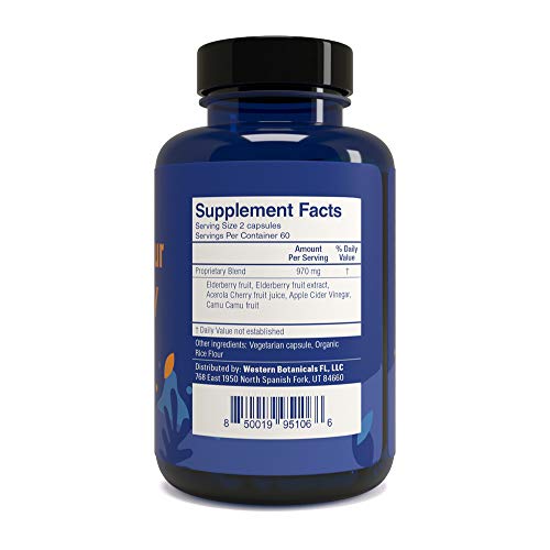 120 count elderberry blend capsules