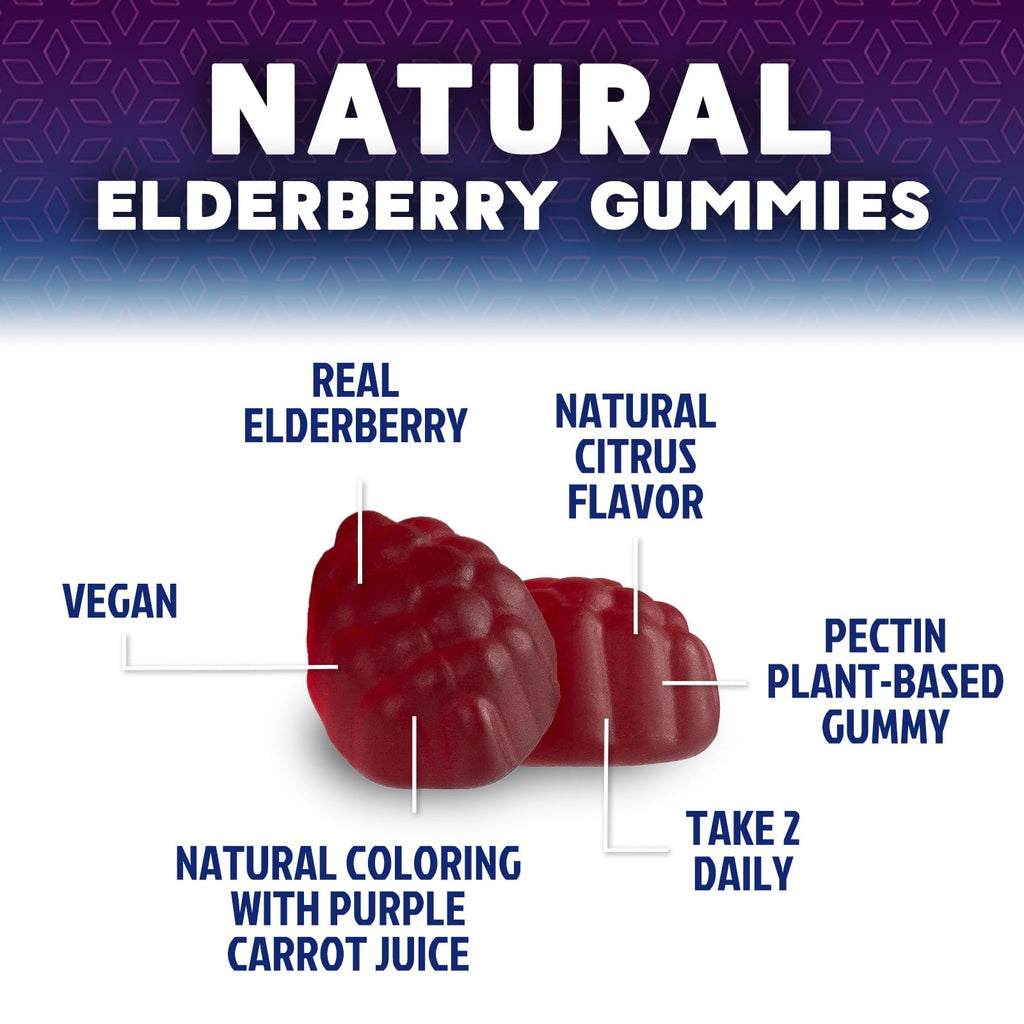 120 count elderberry gummies for easy sharing