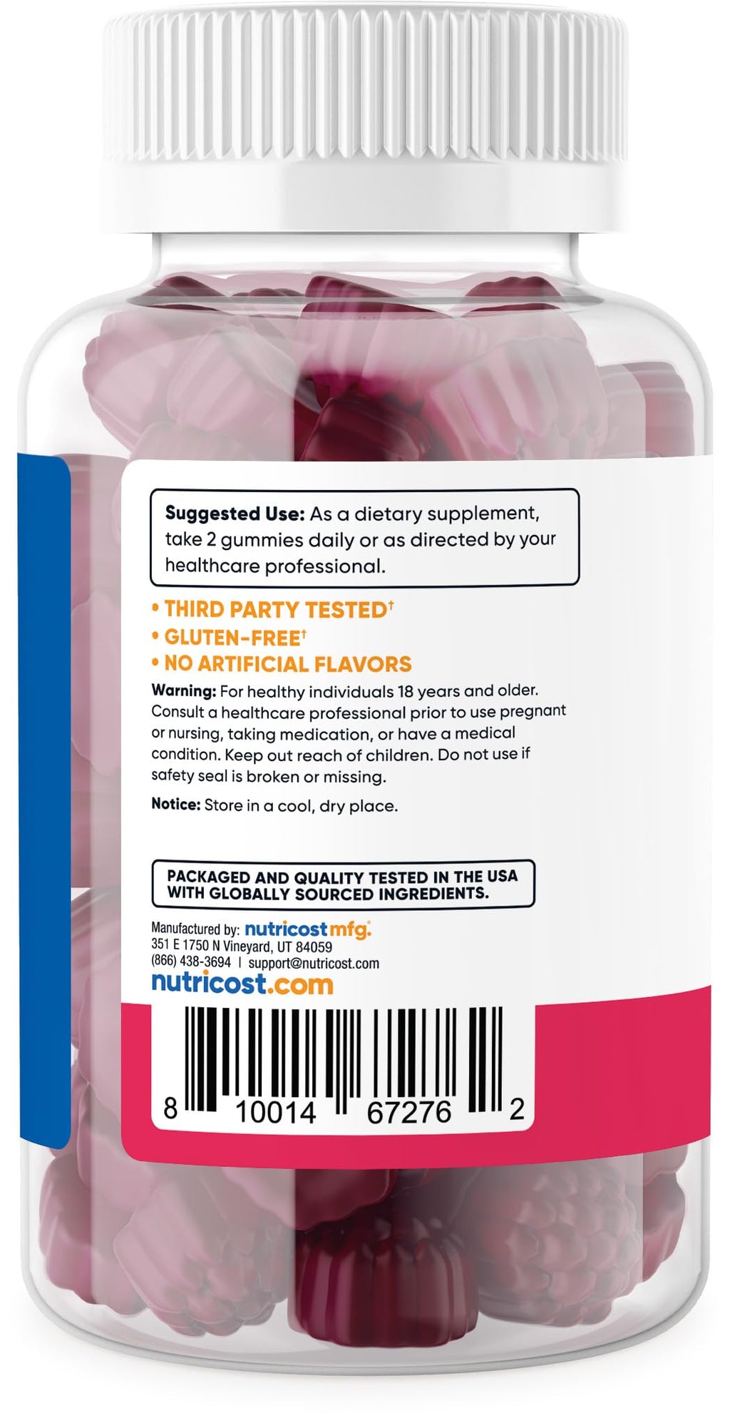 120 count elderberry gummies for health
