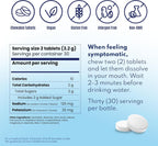 120 count electrolyte tablets for daily use