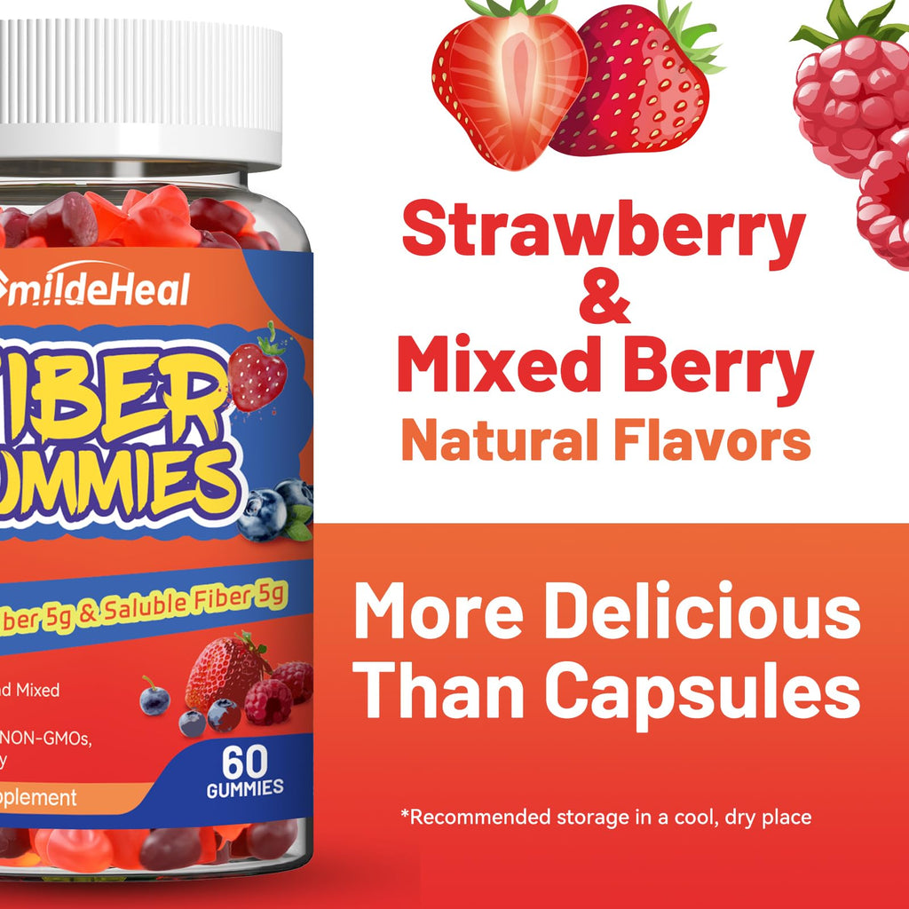 120 count fiber gummies for adults