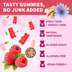 120 count fiber gummies for gut health