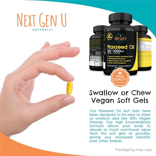 120 count flax seed oil capsules