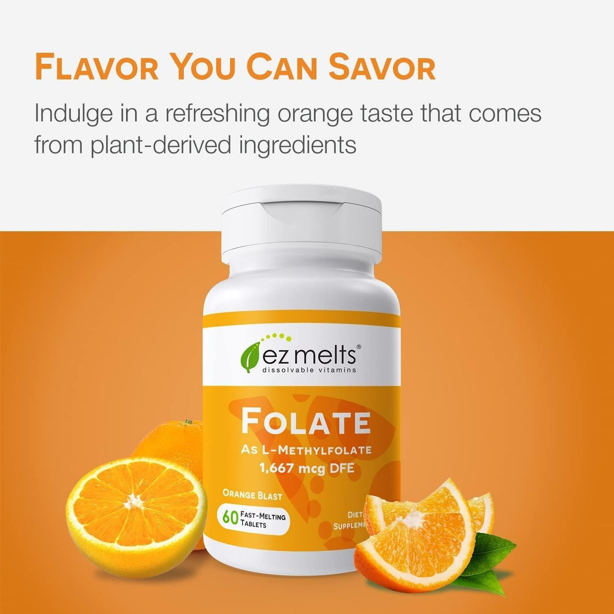 120 count folate for daily nutrition