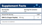 120 count GHK-Cu capsules for daily nutrition