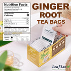 120 count ginger tea for energy