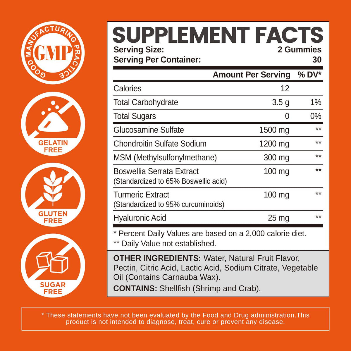 120 count glucosamine supplement