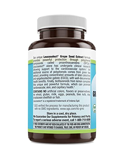 120 count grape seed extract supply