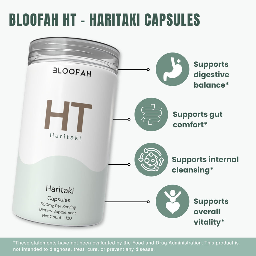 120 count haritaki capsules for vitality