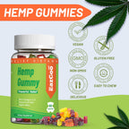 120 count hemp gummies for convenience